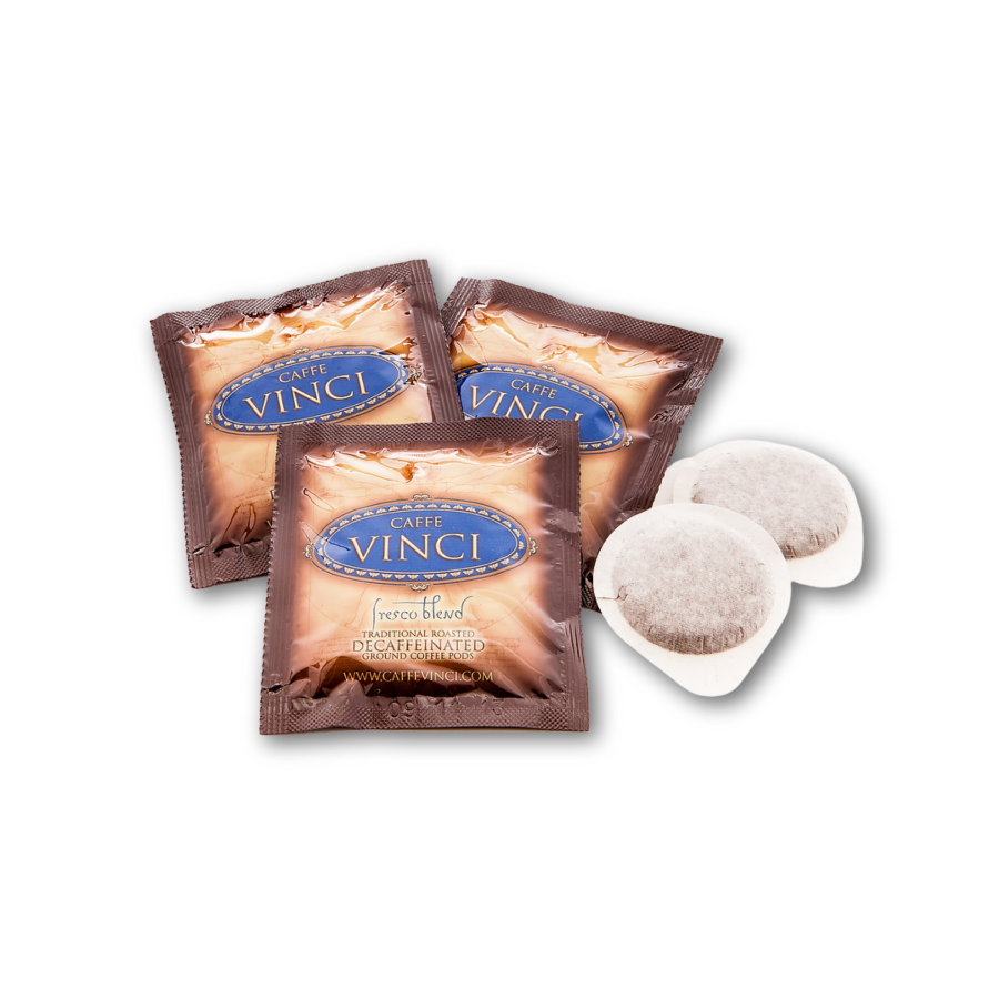 Caffe Vinci Decaffeinated Espresso Pods - 1 x 150