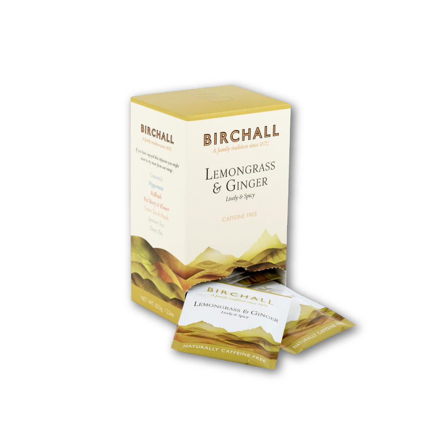 Birchall Lemon Grass & Ginger Tea - 1 x 25 – Caffe Vinci